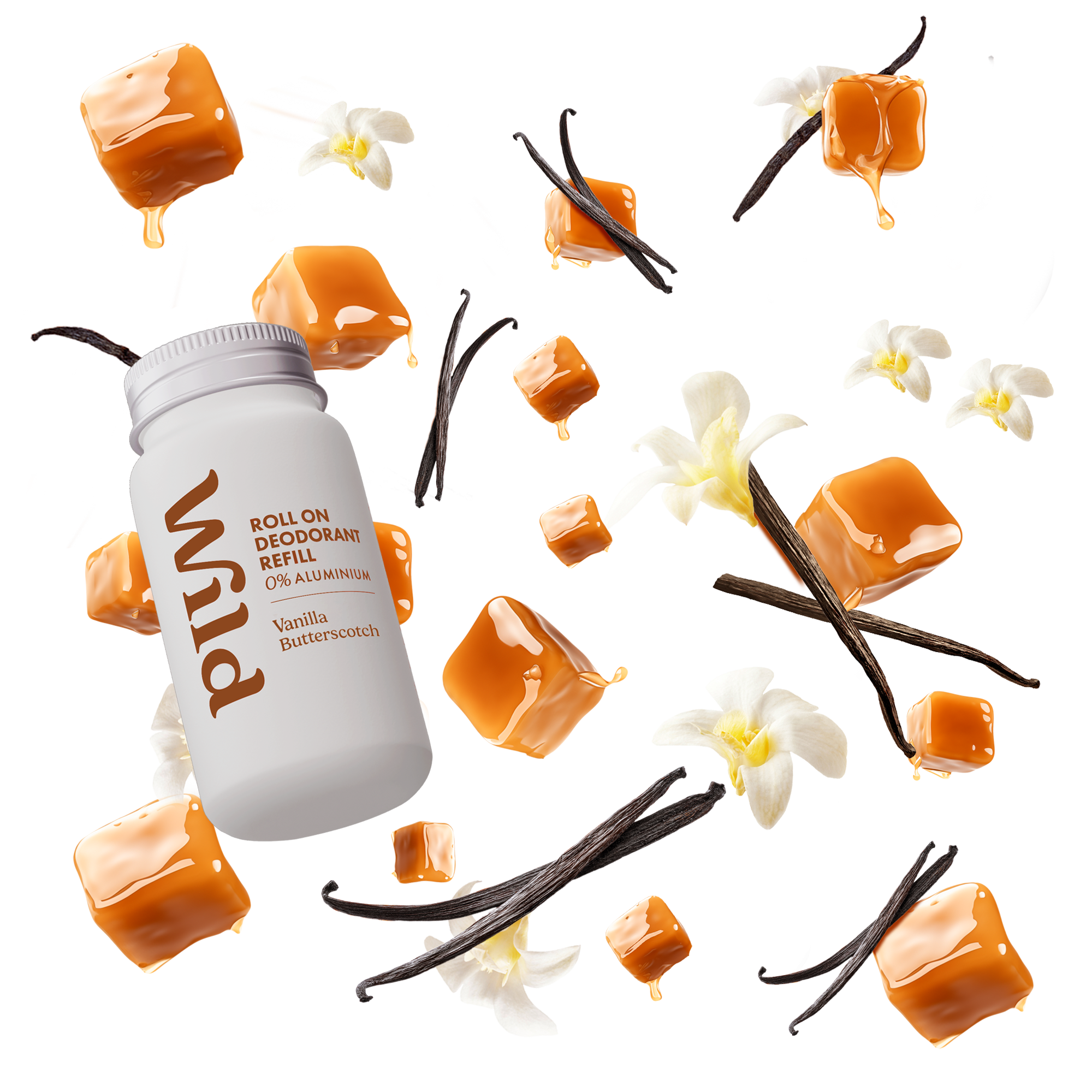 Natural Roll On Deodorant | Refillable Roll On | Wild
