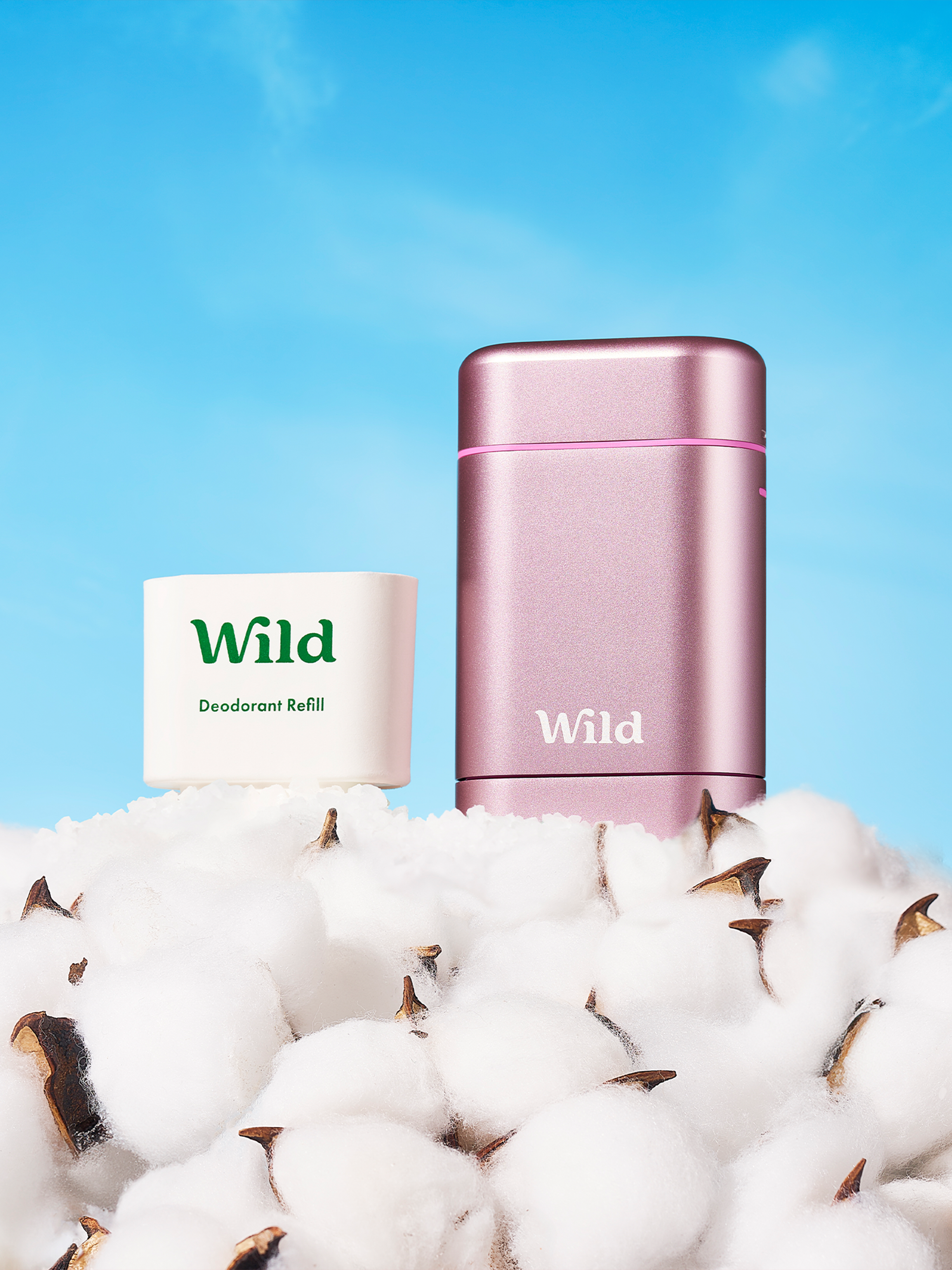 Refillable Deodorant Stick | Natural Ingredients | Vegan